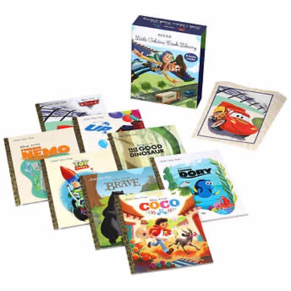 Disney | Other | Disney Pixar Little Golden Book Library 8book Box Set ...